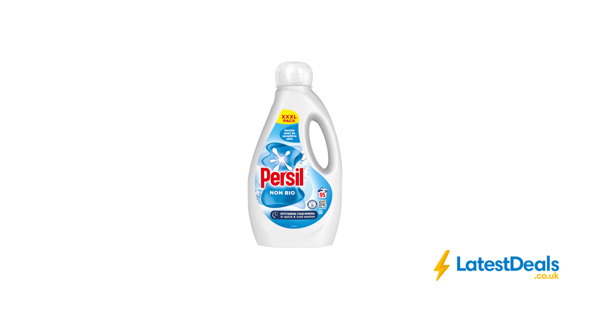 Prime Day - Persil Non Bio Laundry Detergent, 95 Wash, 2.565L (£8.31/£7 ...