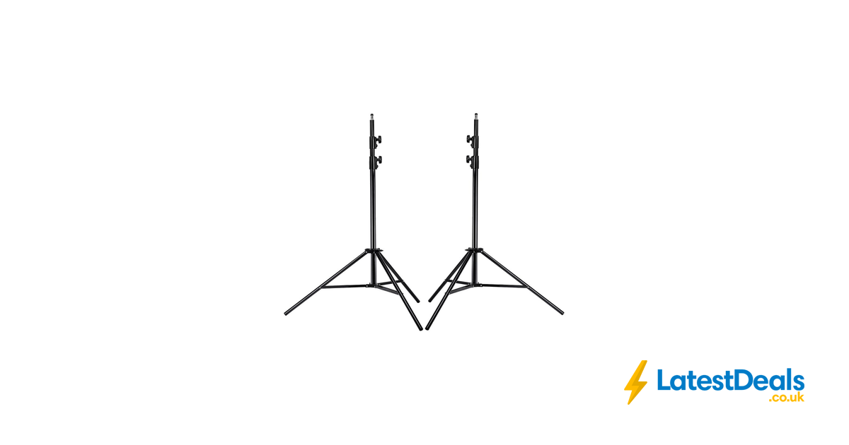 NEEWER 9ft Heavy Duty Photography Light Stands (2 Pack), £30.99 at Amazon