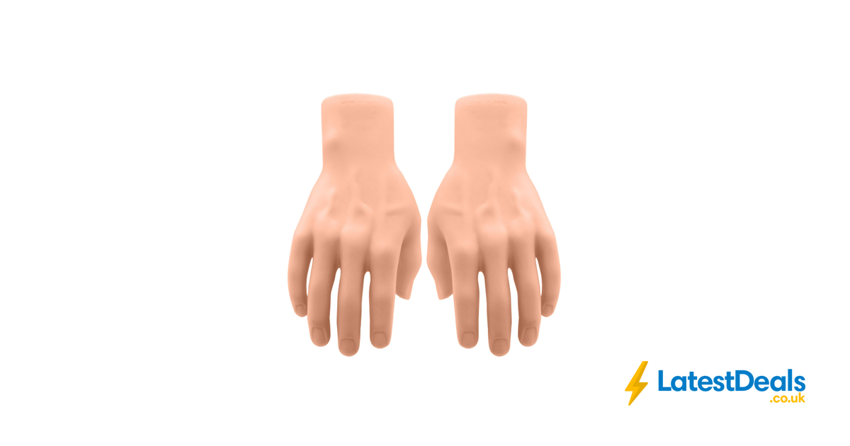 JOYIN Spooky Halloween Props Realistic Hands for Decorations, £6.99 at ...