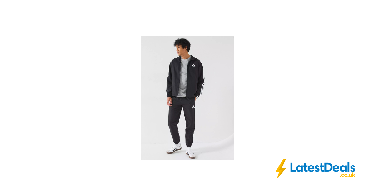 Basic 3 Stripes Woven Tracksuit, £41 at Very