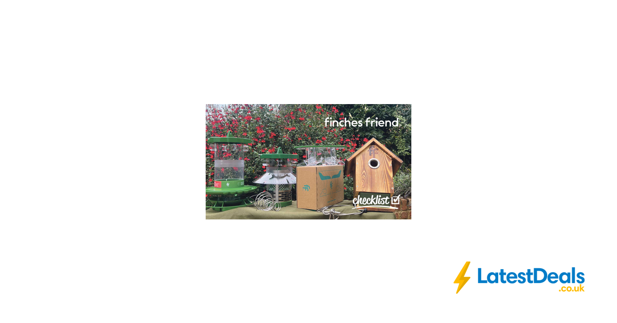 Win 1 of 3 Bundles of High Welfare Bird Feeders and Accessories