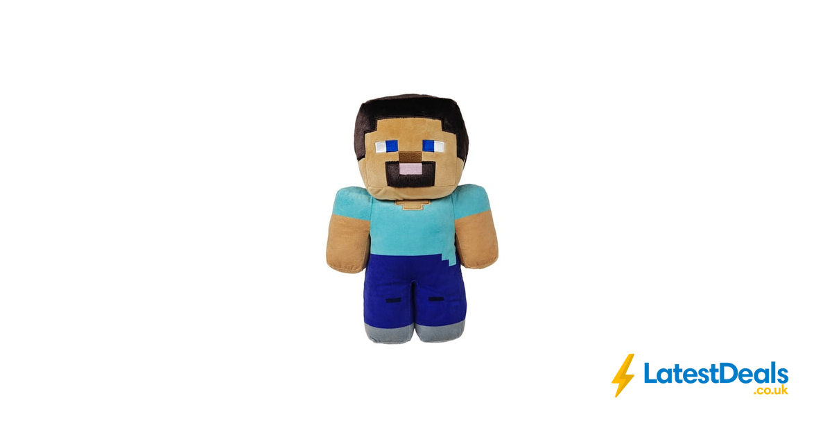 Minecraft Steve 30cm Soft Toy, £8 at The Entertainer