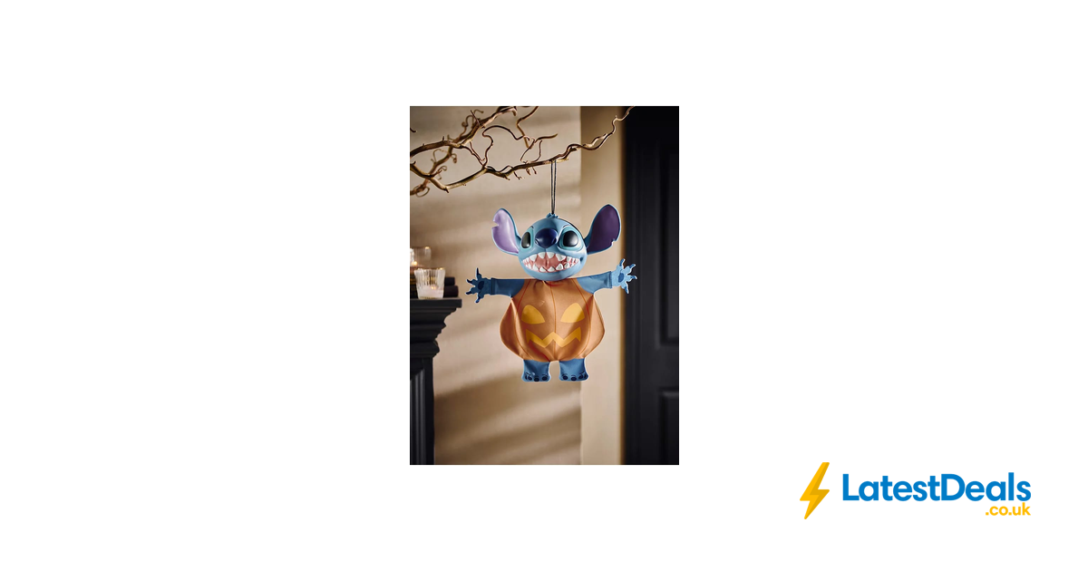 Disney Stitch Hanging Halloween Decoration (FREE C&C), £4 at ASDA