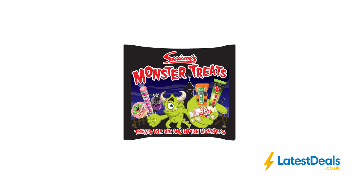 Swizzels Monster Treats Bag 440g Halloween Candy, £3 at Amazon