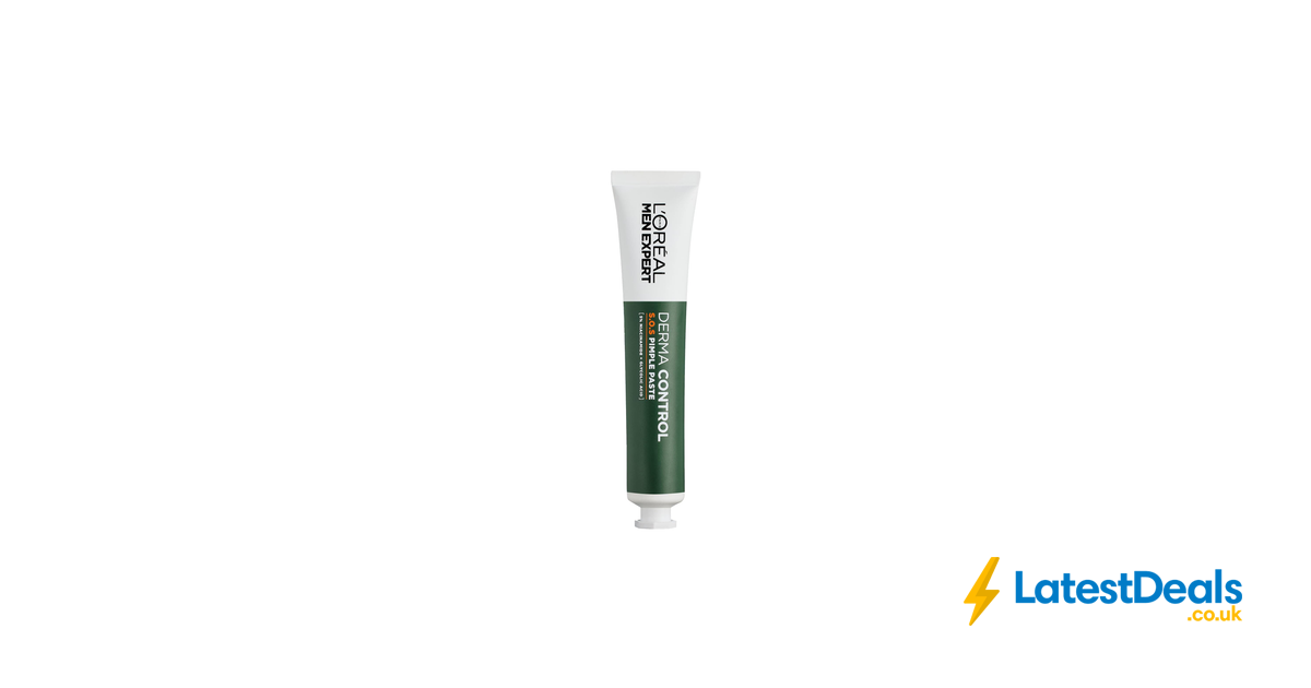 L'Oral Men Expert Pimple Paste & Mask for Oily Skin, 45ml, £3.59 at Amazon