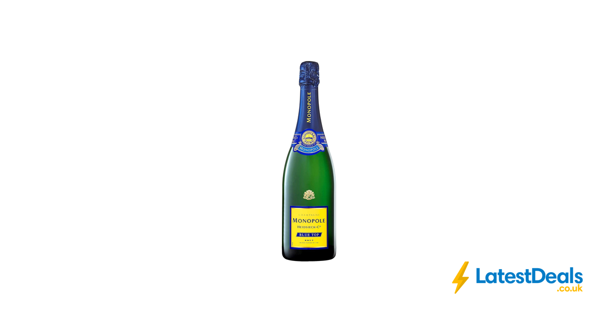 Heidsieck Monopole Blue Top Brut Champagne NV 75cl, £25 at Amazon