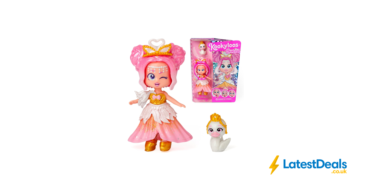 KOOKYLOOS Princess Series SWAN FANTASY Collectable Doll Set, £2.64 at ...