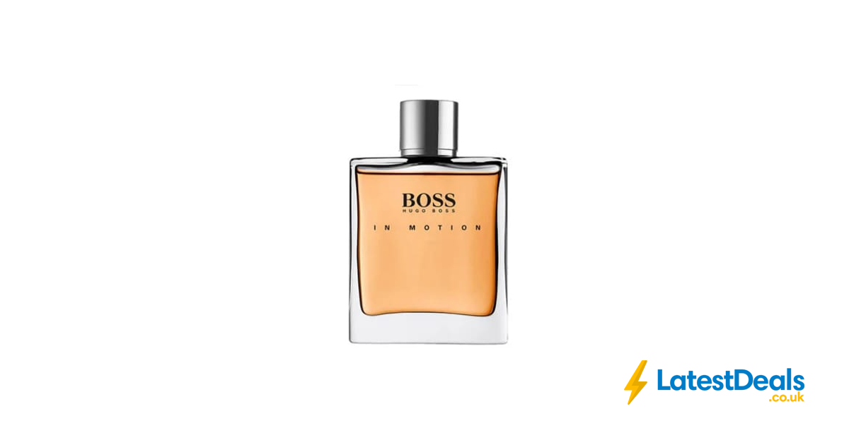 Hugo Boss Boss in Motion EDT 100ml, £34 at Lloyds Pharmacy