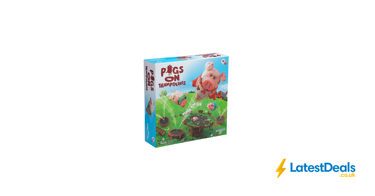 PlayMonster Pigs on Trampolines Kids Game, Ages 6+, £9.99 at Amazon