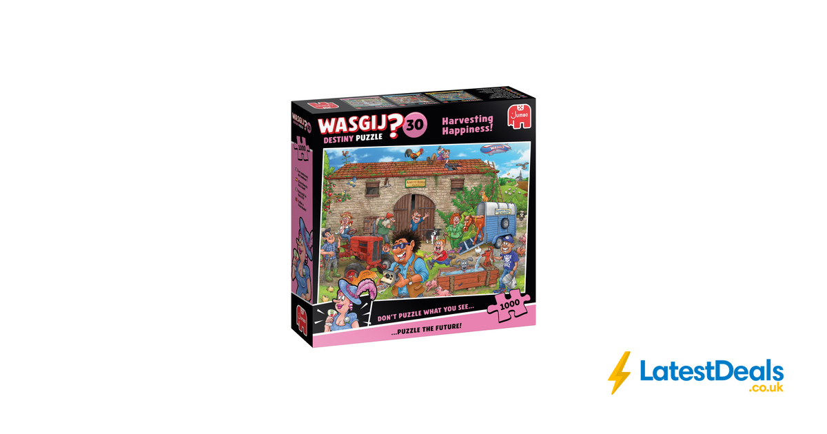 Wasgij Destiny 30: Harvesting Happiness 1000 Piece Jigsaw Puzzle, £11. ...