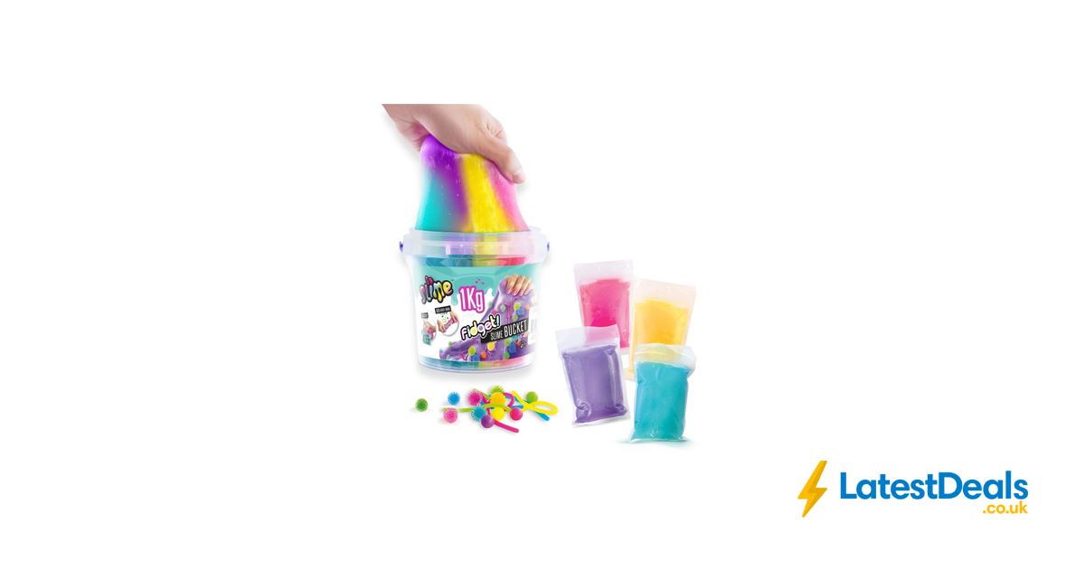 So Slime DIY Kit with Storage Bucket for Kids 6+, £8.99 at Amazon