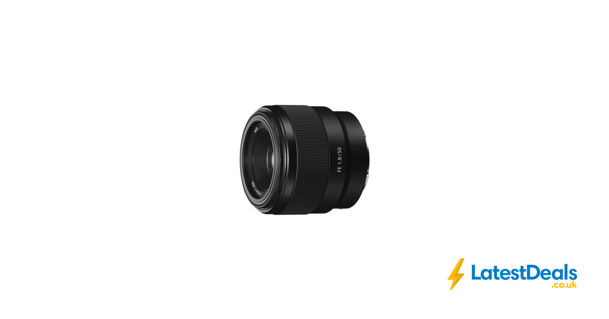 Sony 50mm f/1.8 E-Mount Prime Lens for Portraits, £116.10 at Amazon