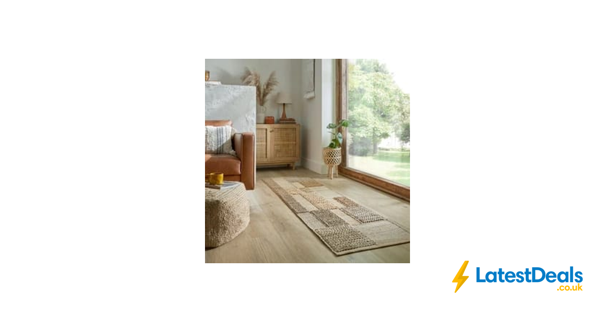 Jute Braided Patchwork Runner, £27.50 at Dunelm