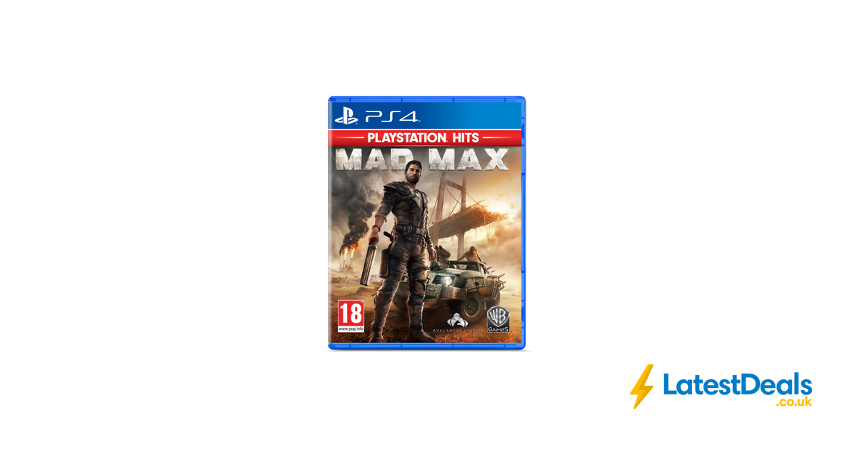 Mad Max - PlayStation Hits PS4, £7.83 at Amazon