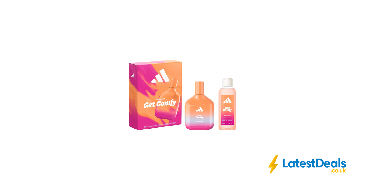 Adidas Vibes Giftset: Get Comfy Perfume & Shower Gel, £6.58 at Amazon