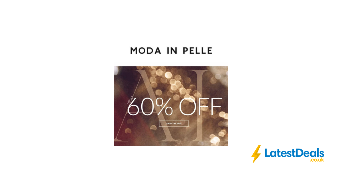 Moda in Pelle Sale - up to 60% off on Everything! at Moda in Pelle