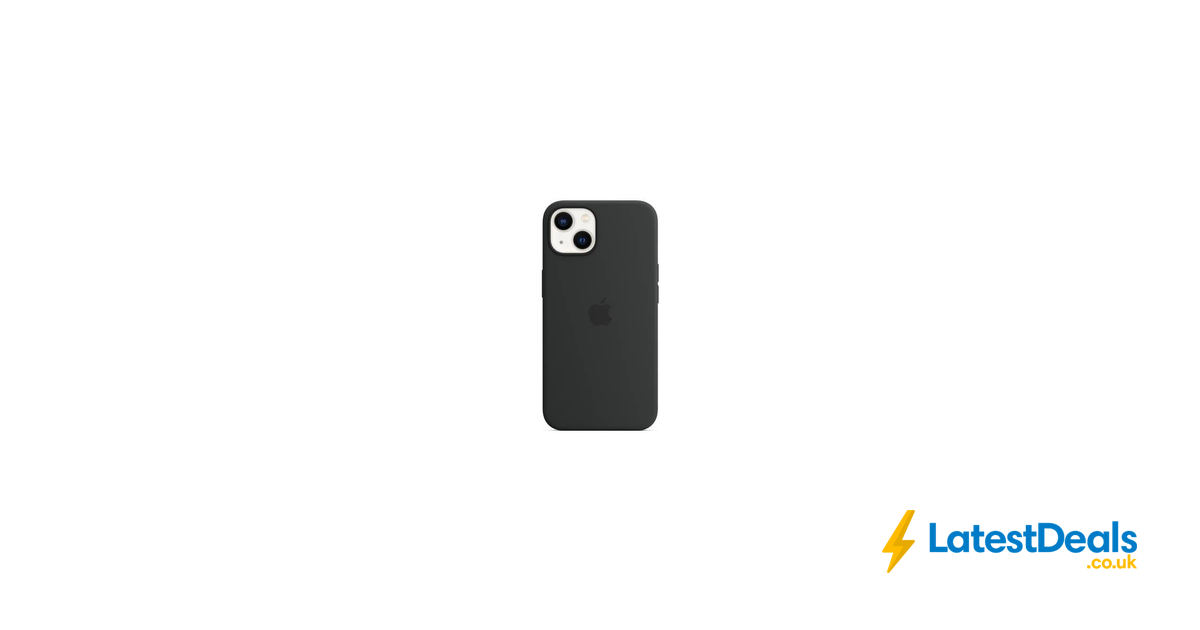 Apple iPhone 13 Silicone Phone Case with MagSafe - Midnight, £38 at Argos