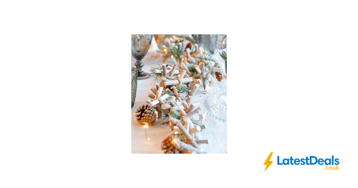 Sparkle Light up Christmas Table Garland 1.85m, £31 at Debenhams