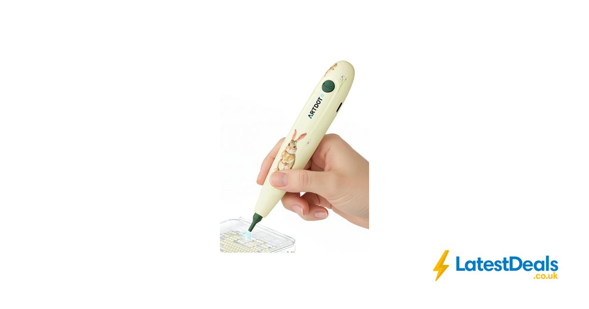 ARTDOT Wireless Electric Diamond Art Vacuum Pen Kit, £19.99 at Amazon