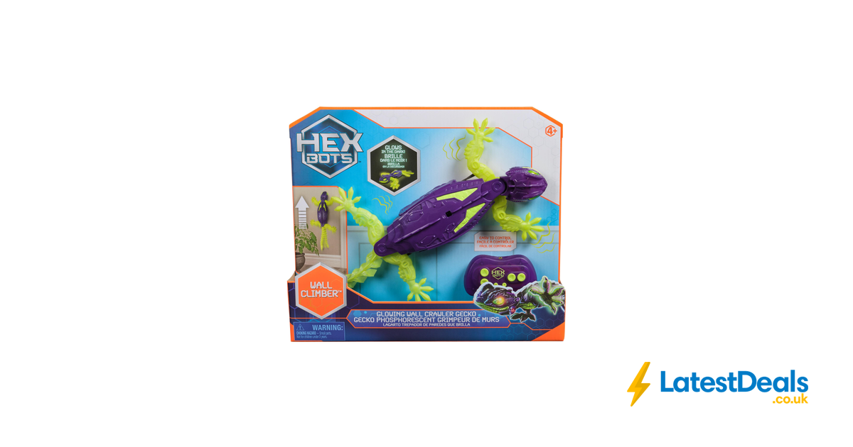 Glow-in-the-Dark Remote Control Gecko Robot for Kids, £22.99 at Amazon