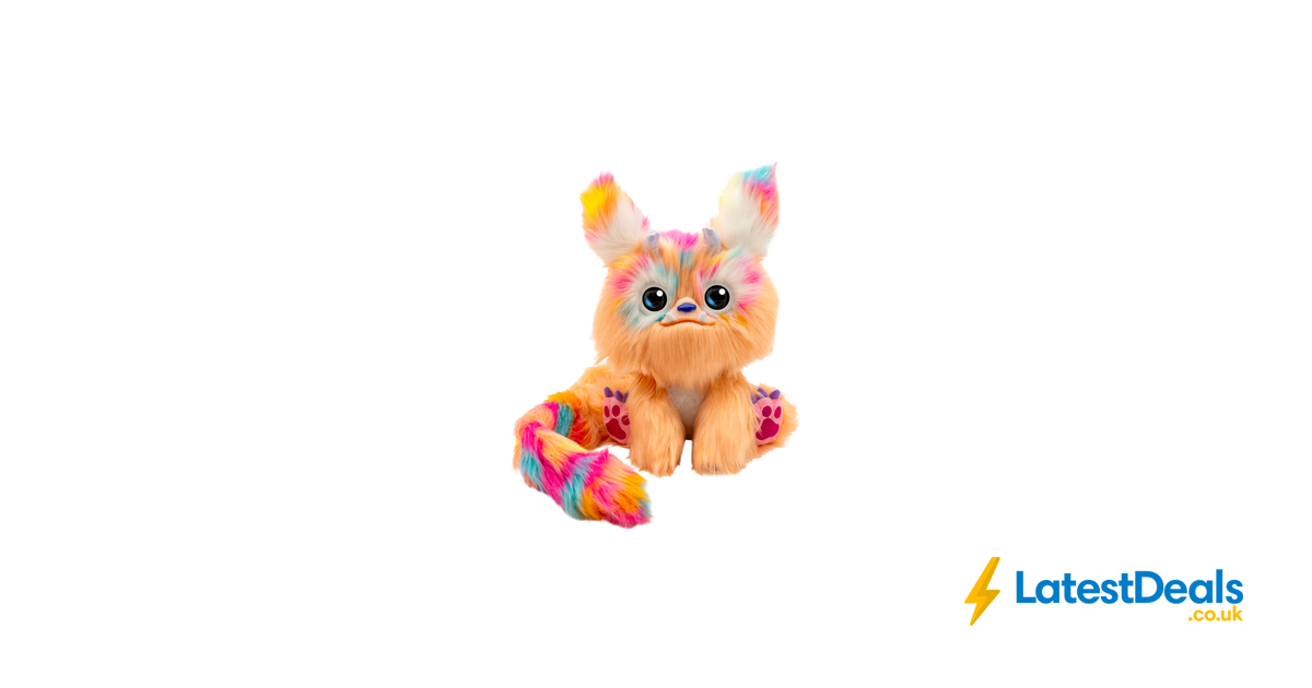 Furlings Cleo Interactive Plush Jackalope with 80 Reactions, Orange, £ ...