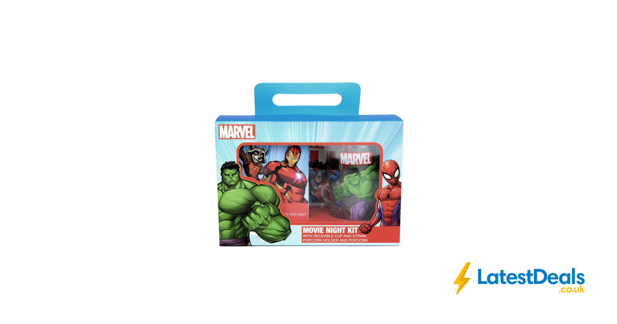 Marvel Movie Night Popcorn Set, £3.50 at House of Fraser