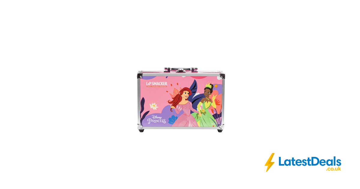 Disney Princess Makeup Traincase, 40+ Piece Set for Girls, £17.04 at Amazon