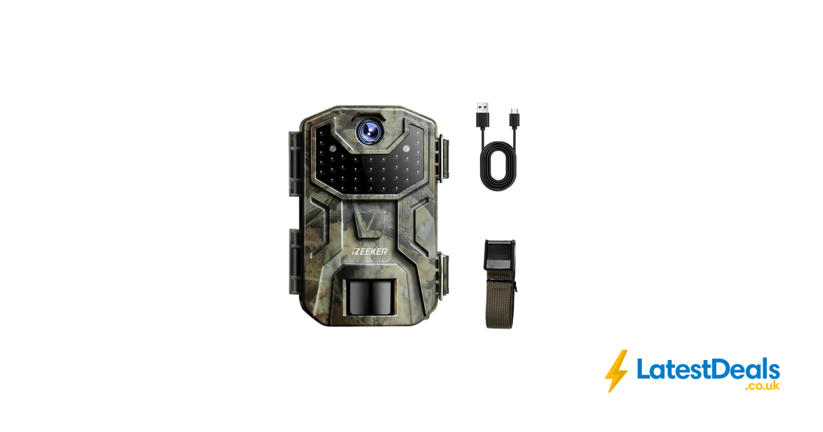 iZEEKER HD Wildlife Camera with Night Vision, Waterproof, Motion ...