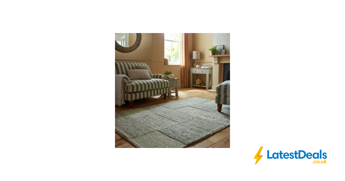 Pebble Patchwork Rug, £94.50 at Dunelm