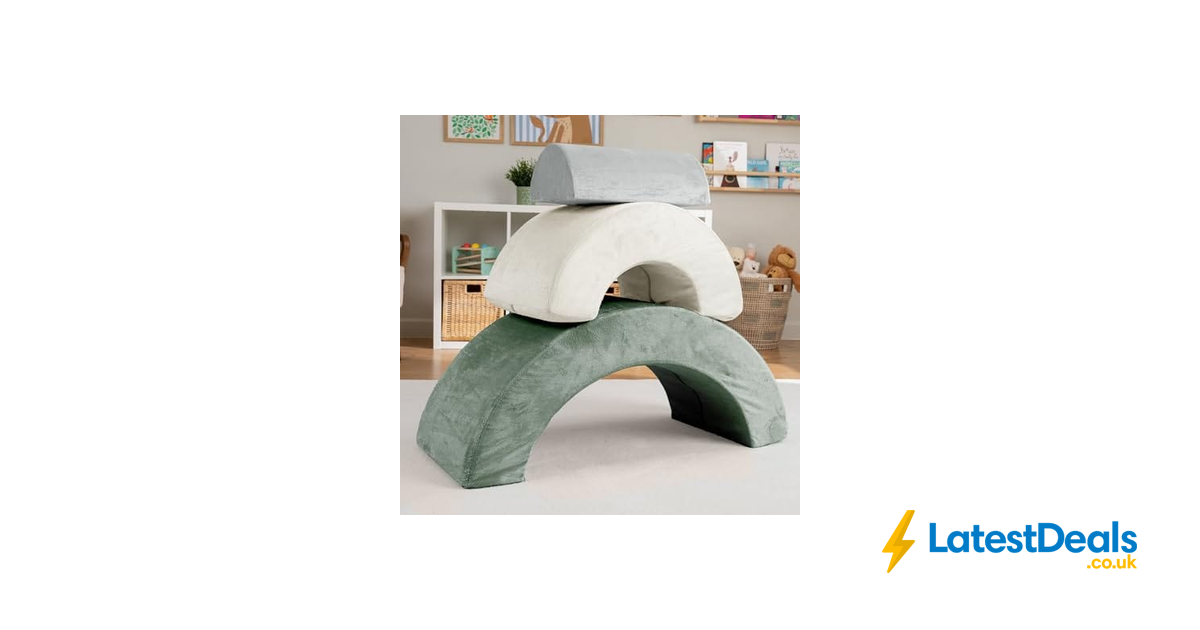 Active Tots Rainbow Arch Soft Play, Montessori-Inspired Toddlers, £33. ...