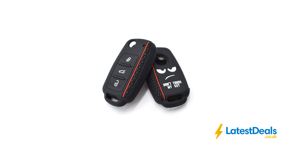 XUKEY Cartoon Emoji Key Fob Case for VW Beetle Cabriolet, £4.50 at Amazon