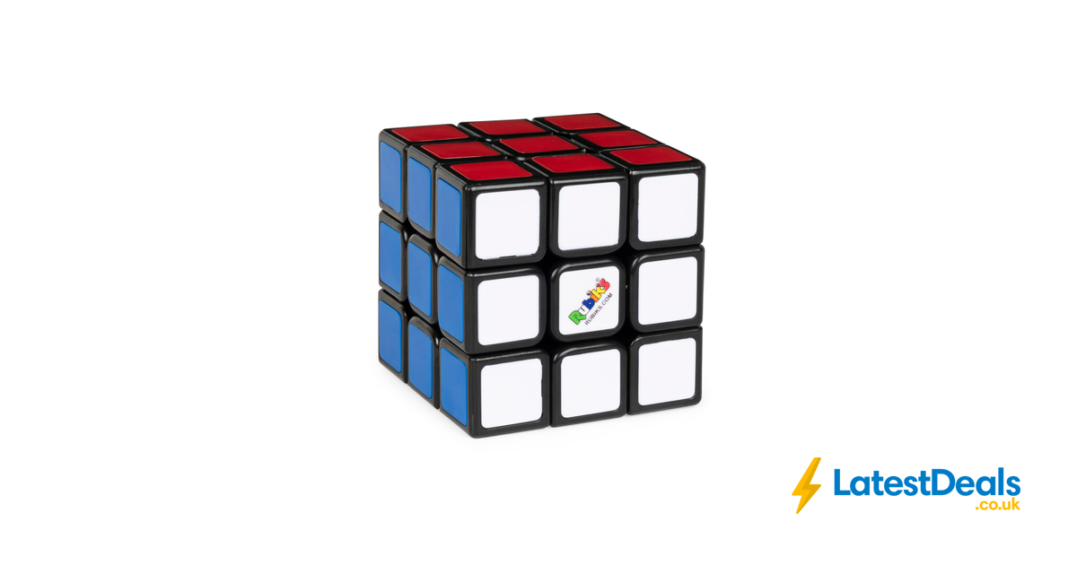 Rubiks Cube: Original 3x3 Colour Puzzle, Brain Teaser Toy, £8.49 at Amazon